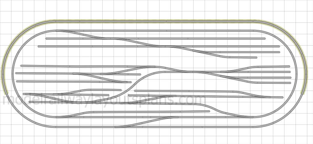 Marklin 3 track plan - Railroad layouts
